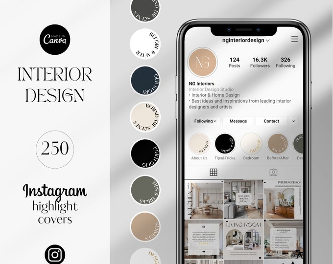 Home Renovation Instagram Highlight Covers | Construction Architecture ...