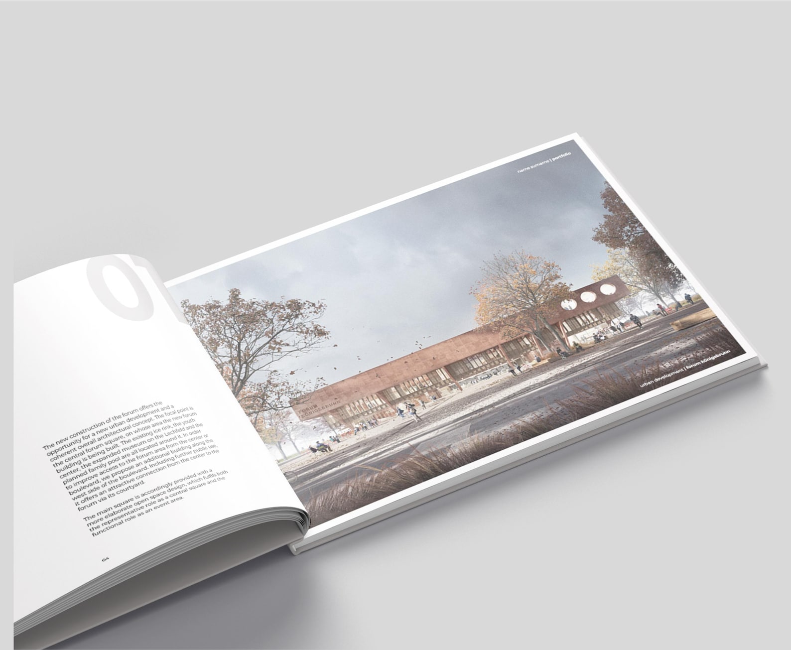 Professional Portfolio Template | Indesign Architecture Portfolio ...