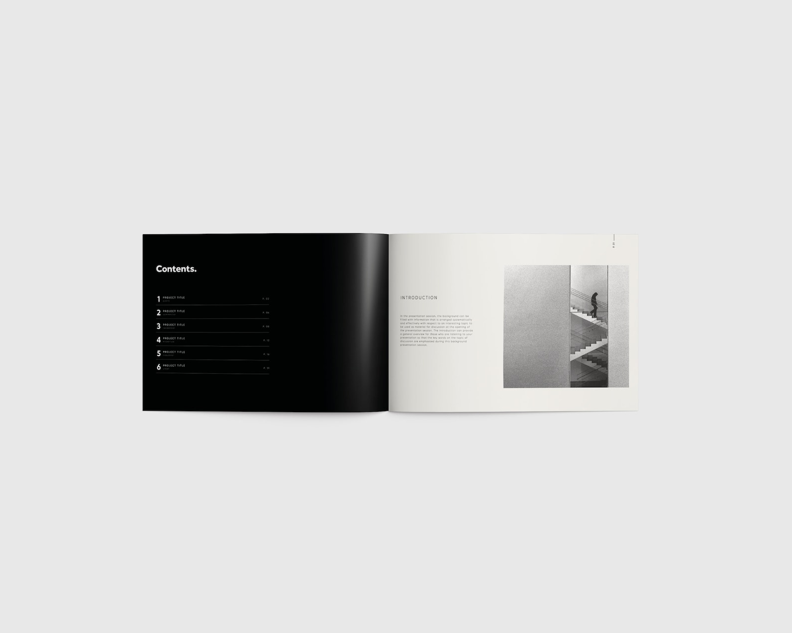 Black and White Portfolio Template | Canva Architecture Portfolio ...
