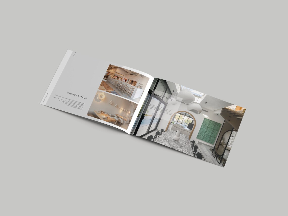 Interior Design Portfolio Template | Indesign Architecture Portfolio ...