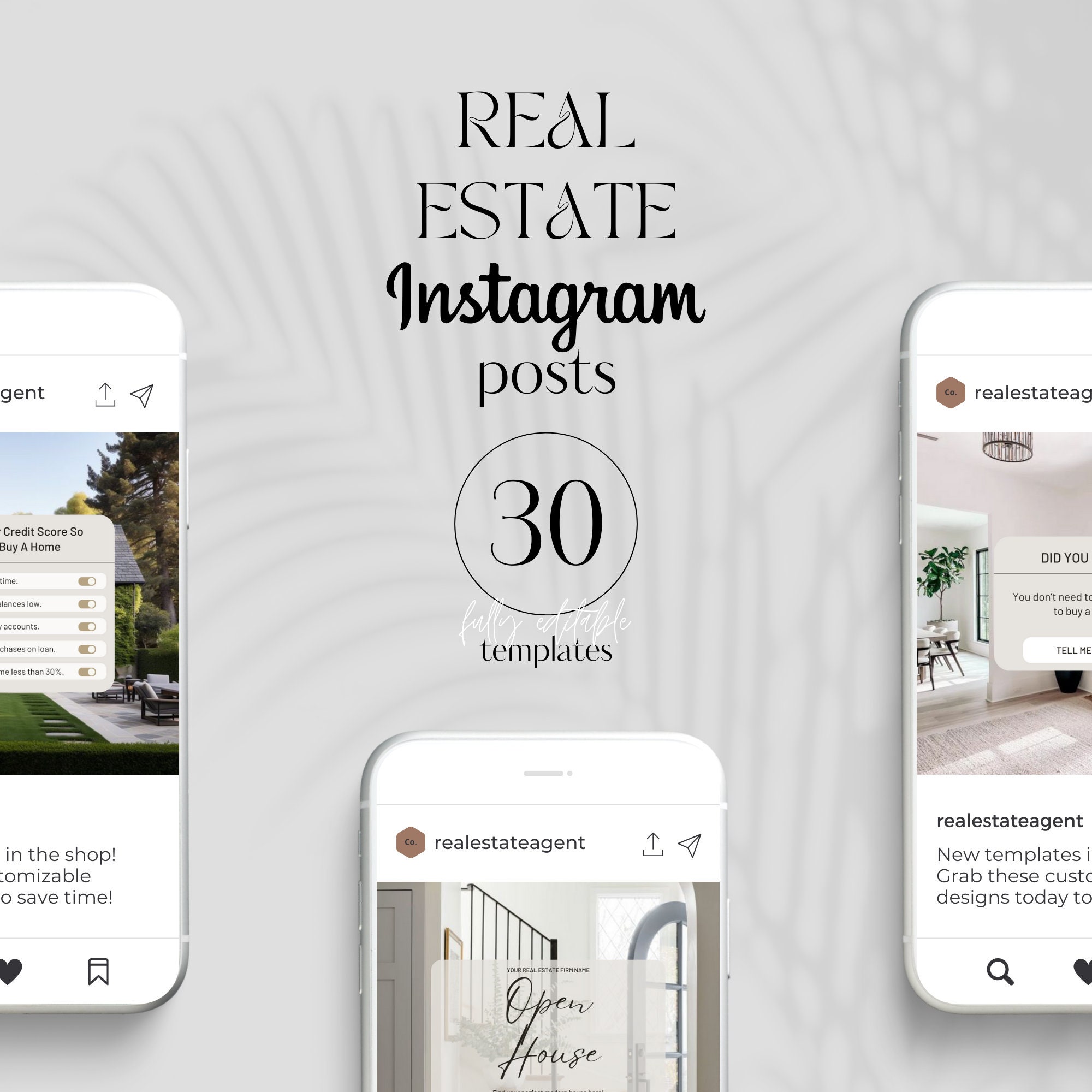 30 Real Estate Posts for Instagram Realtor Social Posts Realtor Social ...