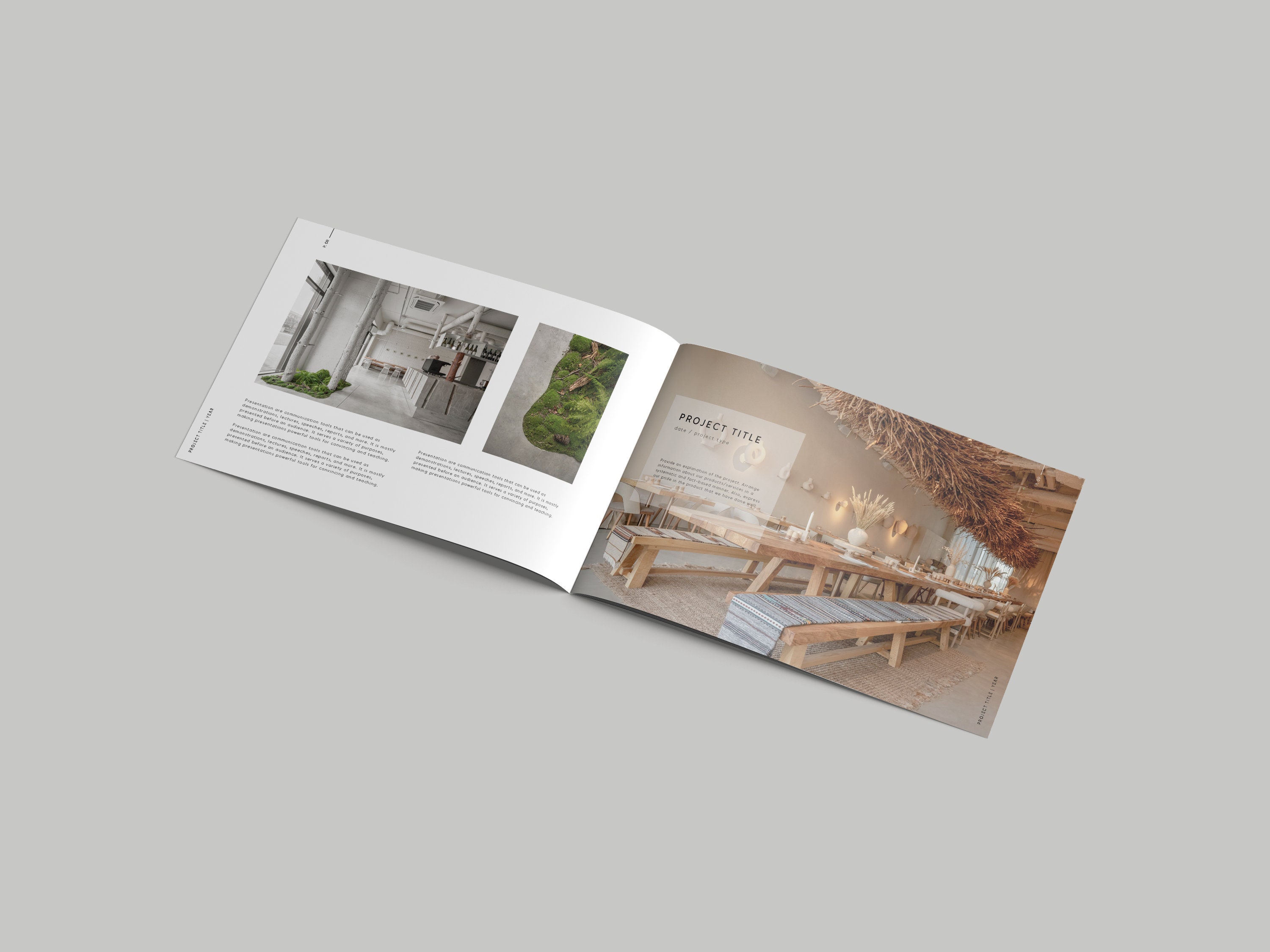 Interior Design Portfolio Template | Indesign Architecture Portfolio ...