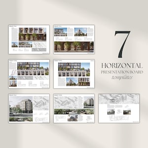 Architecture Presentation Board Templates | Canva A1 Presentation Board ...