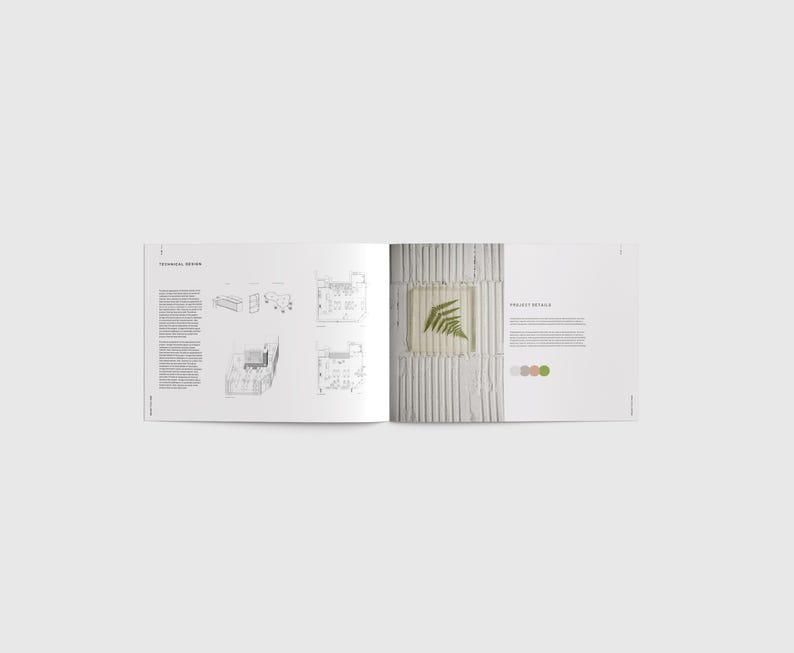 A3 Portfolio Template | Canva Architecture Portfolio Brochure ...