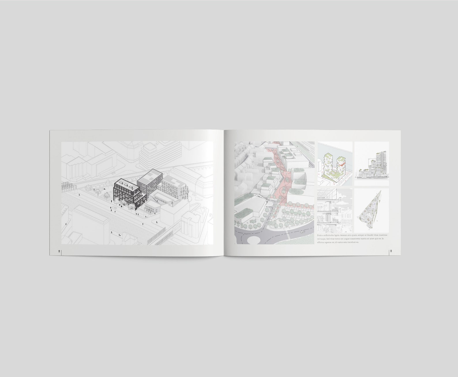 Minimalist Portfolio Template A4, Indesign Portfolio Layout ...