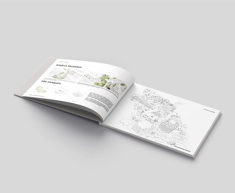 Professional A4 Portfolio Template Indesign, Architecture Portfolio ...