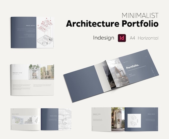 Architecture Portfolio Layout Indesign