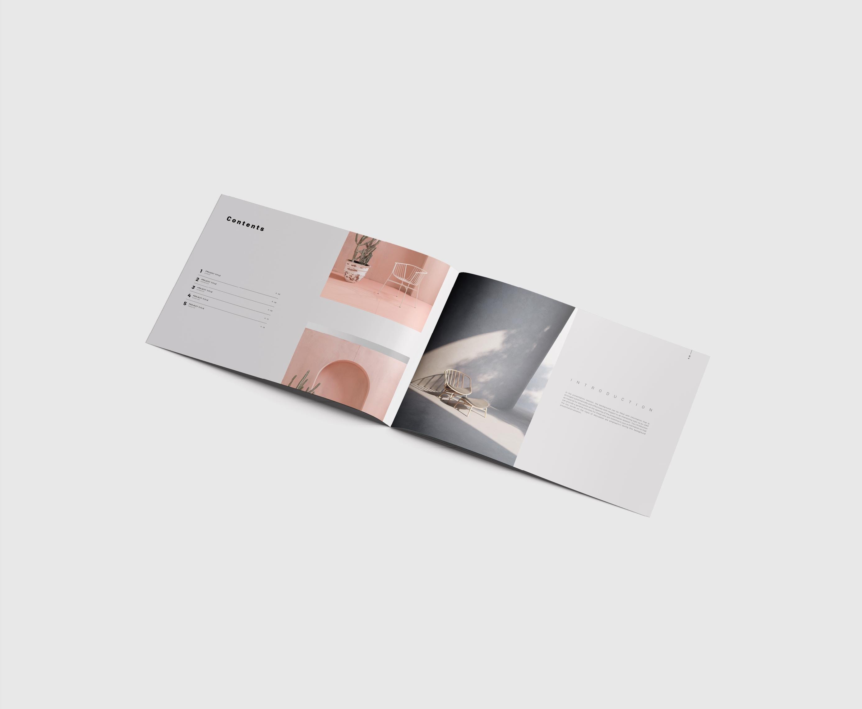 Architecture Portfolio Template A3 Landscape, Canva Portfolio Template ...