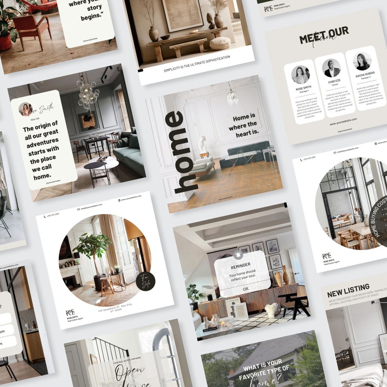 30 Real Estate Posts for Instagram Realtor Social Posts Realtor Social ...