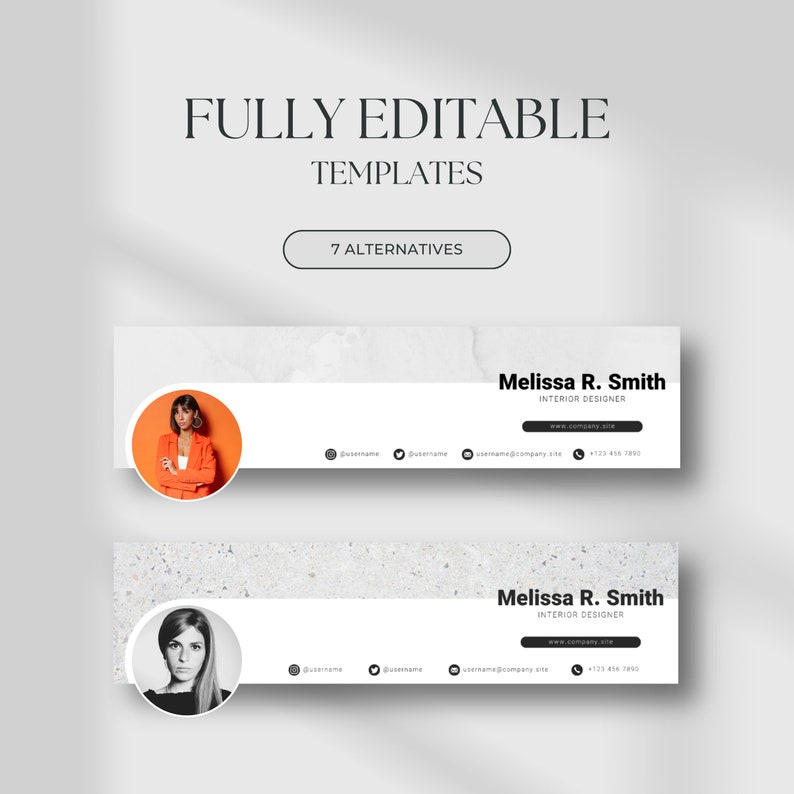 Editable Linkedin Banner Canva Template | Linkedin Branding Professional Banner | 7 Alternatives ...