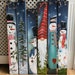 Hand Painted Interior and Exterior Christmas Decorations on Pallet Wood ...