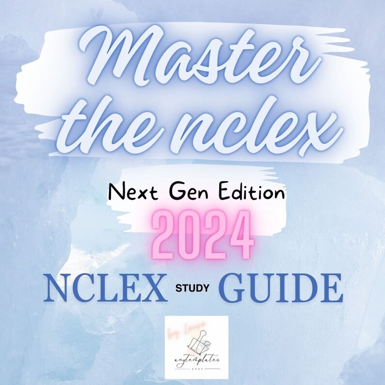 Next Generation NCLEX Preparation Book - Etsy
