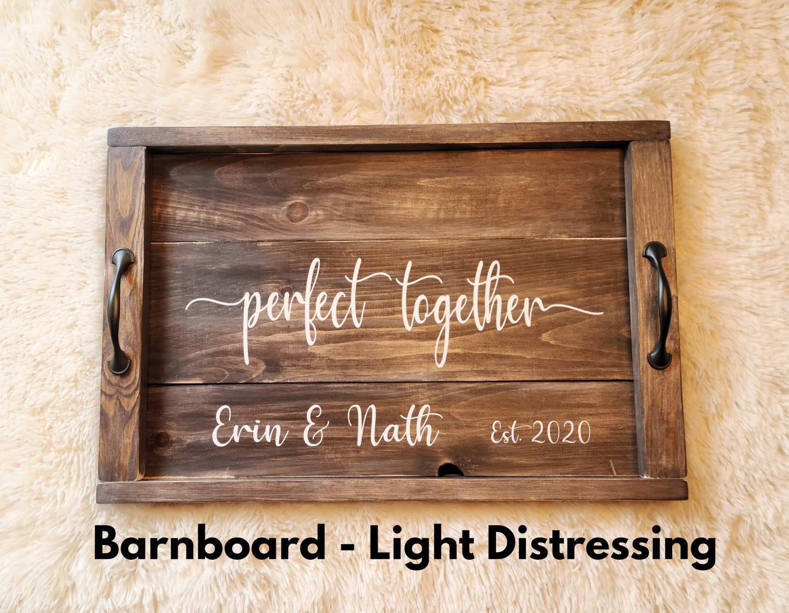 Serving Tray Personalized Tray Coffee Table Tray Ottoman - Etsy