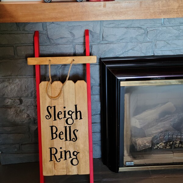 Christmas Sled - Etsy
