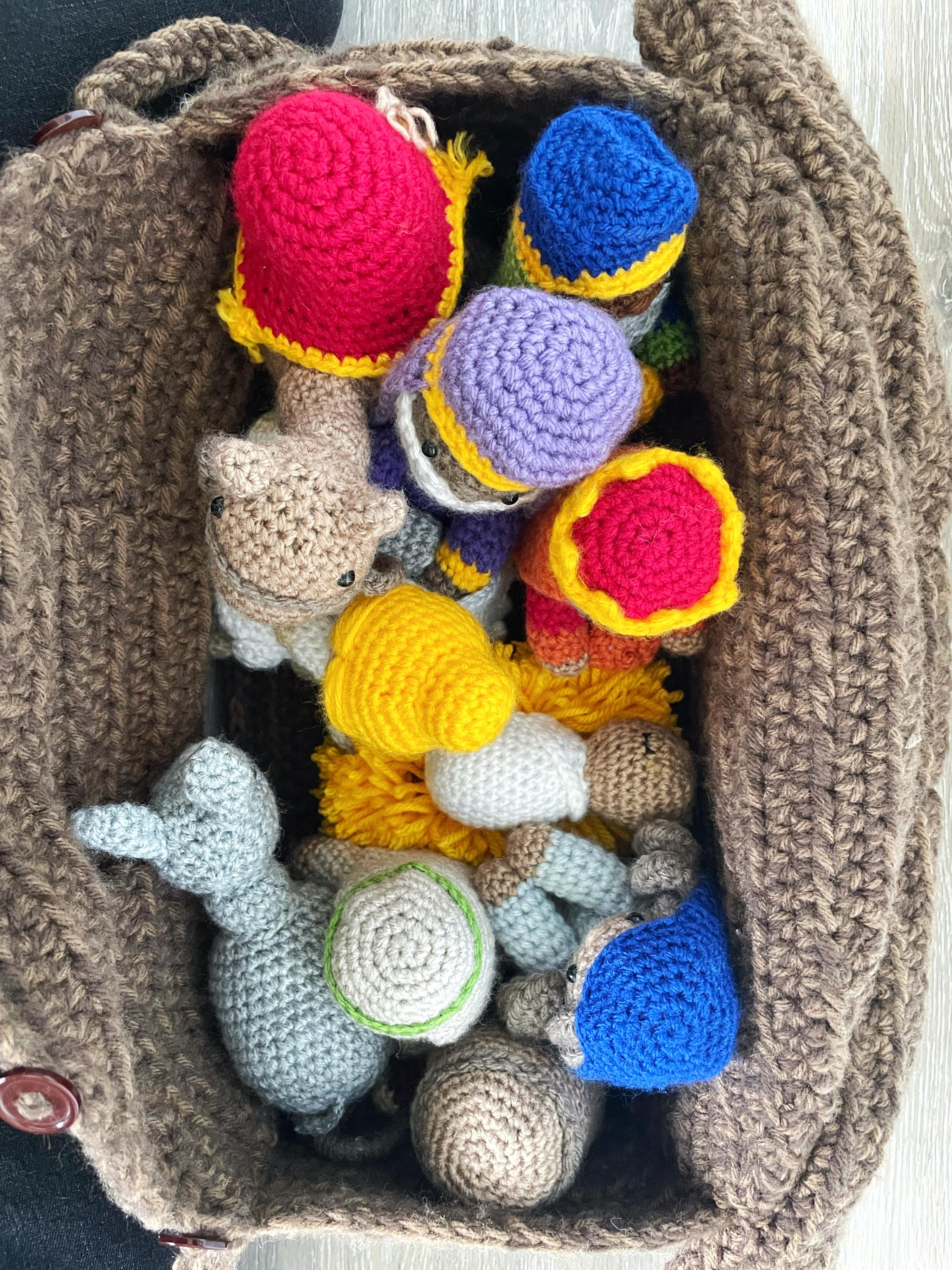 Nativity Stable Bag PATTERN - Etsy