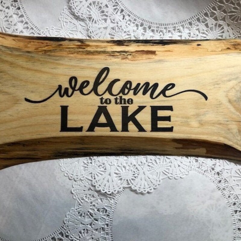 Painted Lakehouse Sign - Etsy
