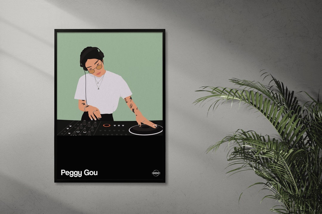 Peggy Gou Print | Techno DJ Poster (A3) - Etsy