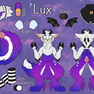 Custom Ref Sheet, Furry Reference Sheet - Etsy
