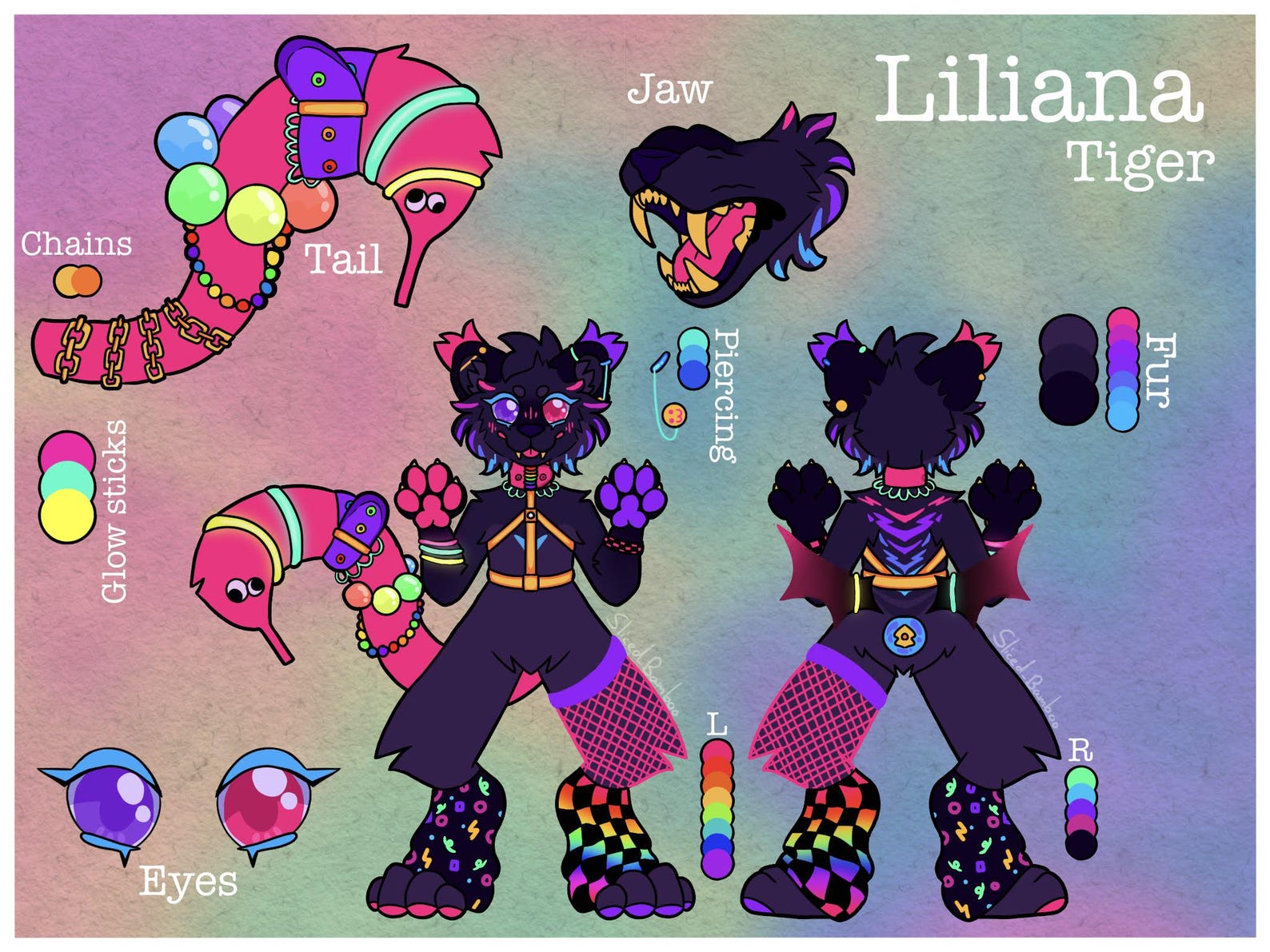 Custom Ref Sheet, Furry Reference Sheet - Etsy