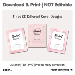 Ultimate Student Planner Bundle - Etsy