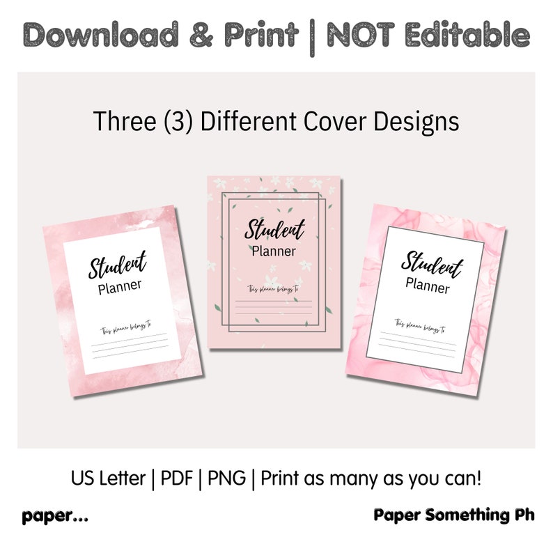 Ultimate Student Planner Bundle - Etsy