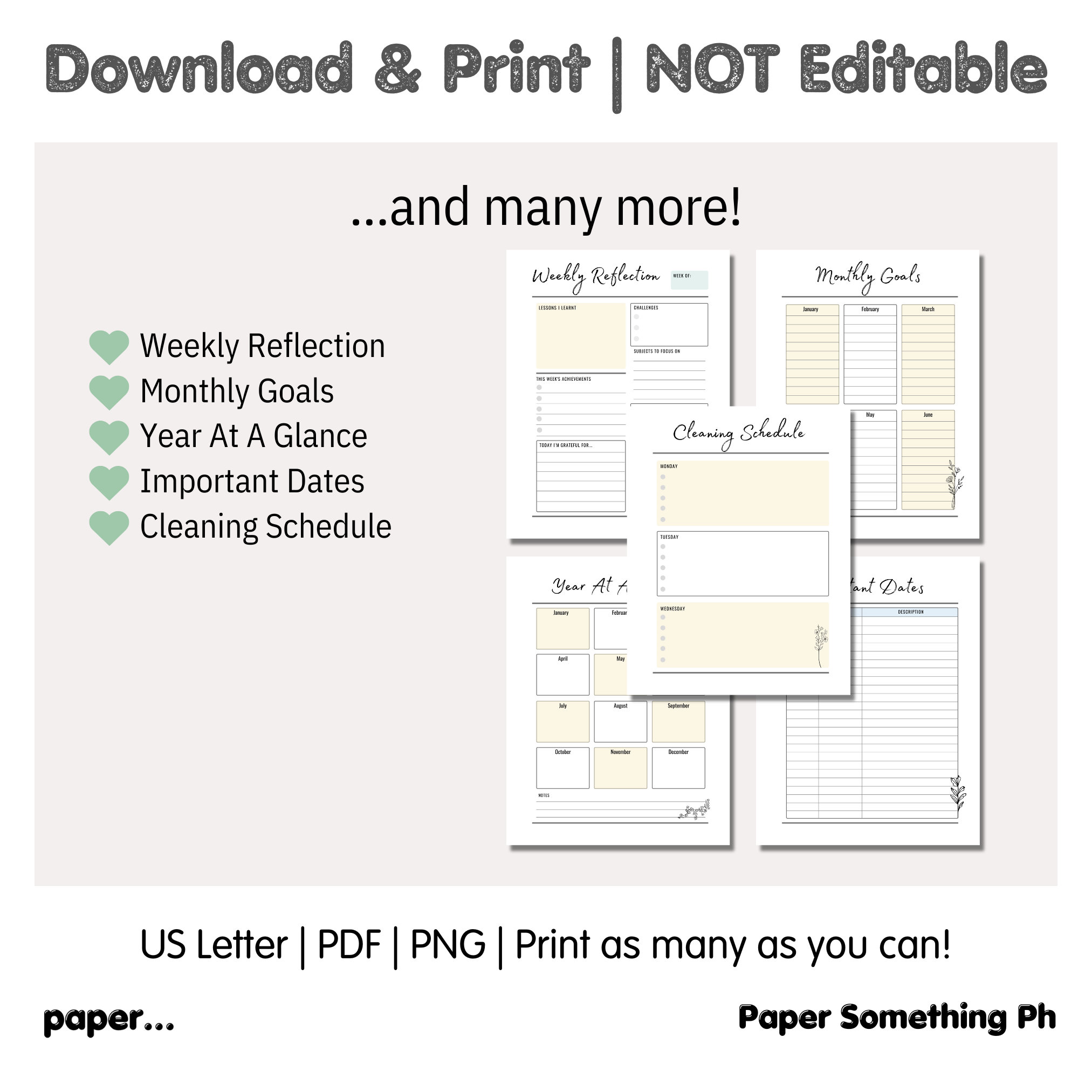 Ultimate Student Planner Bundle - Etsy