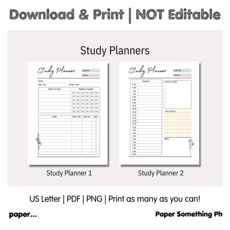 Ultimate Student Planner Bundle - Etsy
