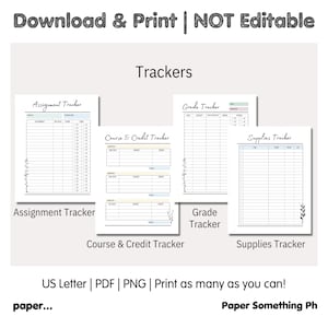 Ultimate Student Planner Bundle - Etsy