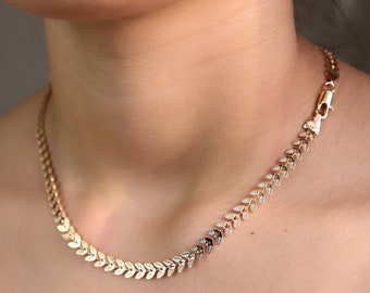 Leaf Chain - Etsy