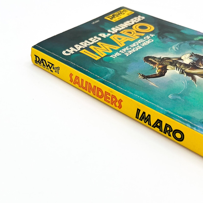 1981 First Edition of Charles R. Saunders' First Novel, IMARO ...
