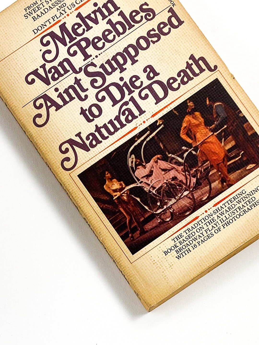1973 First Edition of the Book Publication of Mario Van Peeples's ...