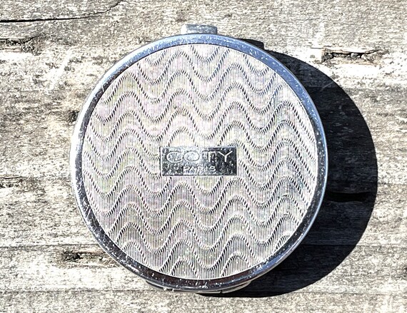 vintage coty powder compact - Gem