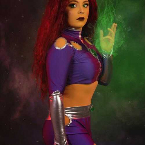 Cosplay Print Starfire - Etsy