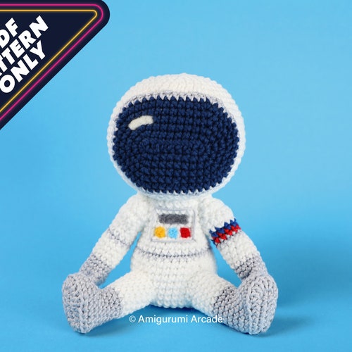 Astronaut Moon and Rocket Space Series Crochet Pattern - Etsy