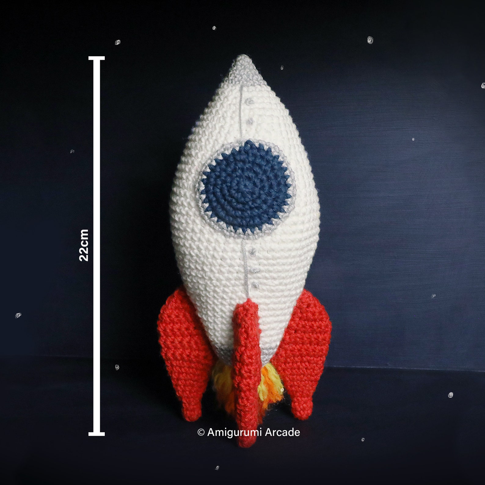 Astronaut, Moon and Rocket | Space Series | Crochet Pattern PDF - Etsy