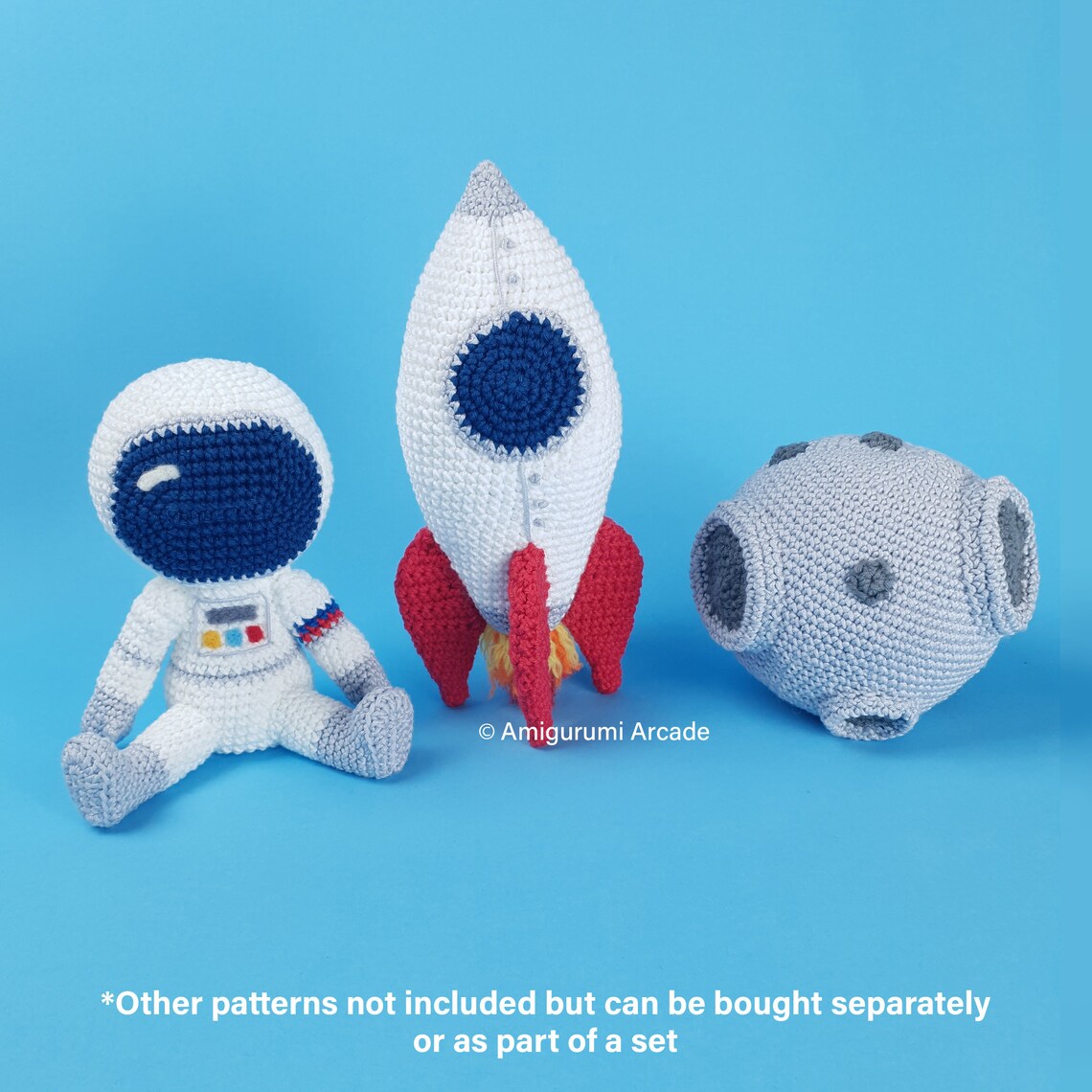 Astronaut Space Series Crochet Pattern PDF | Etsy