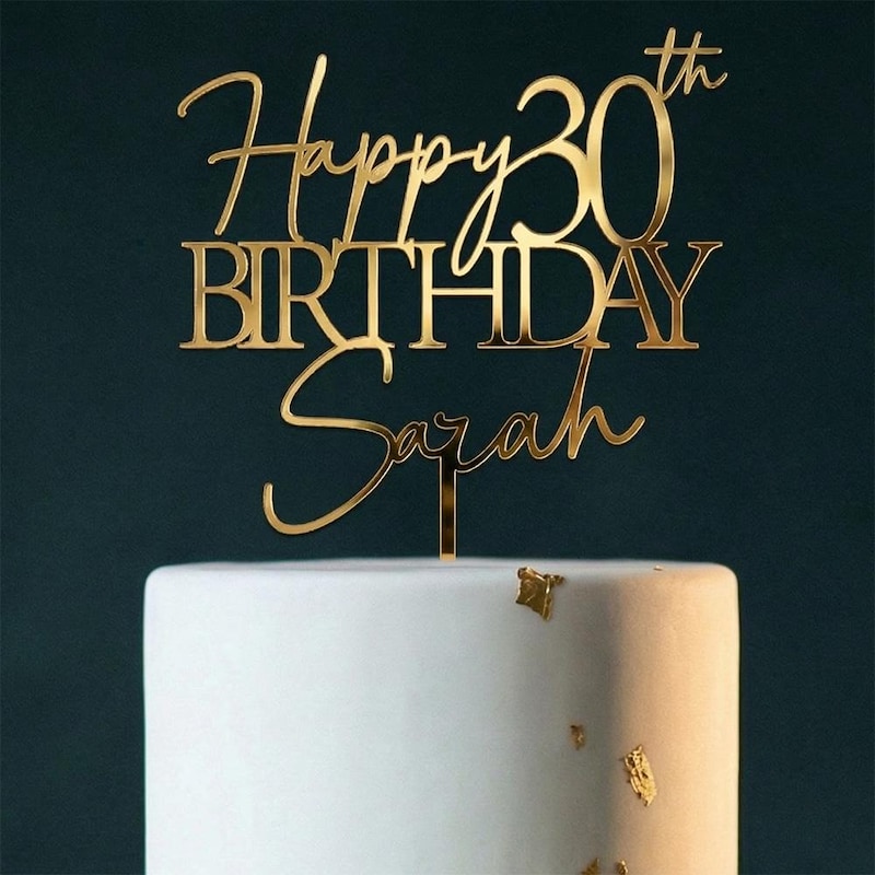 21 Cake Topper Signs - Etsy UK