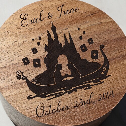 Disney Tangled Ring Box Rapunzel Proposal Wedding Ring Box - Etsy