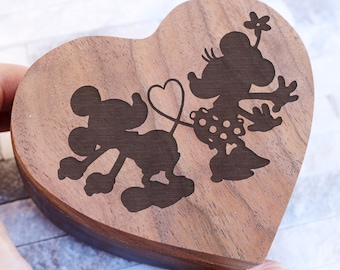Mickey Mouse Proposal Box Minnie Mouse Gift Disneyland | Etsy