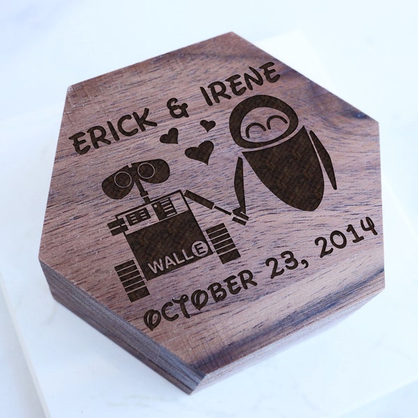 Wall E Engagement Ring Box - Etsy