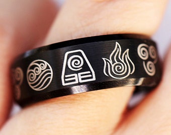 Anime Wedding Ring - Etsy