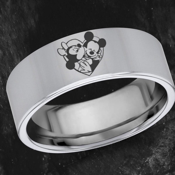 Mickey Mouse Ring - Etsy