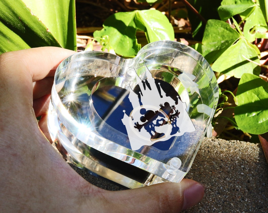 Disney Castle Proposal Box, Disneyland Wedding Ring Box, Disneyland ...