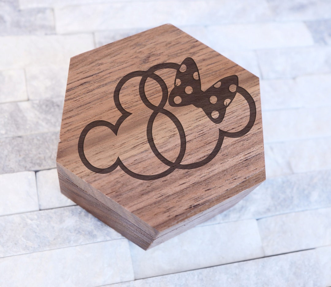 Disney Infinity Wedding Ring Box, Mickey Minnie Mouse Engagement Box ...