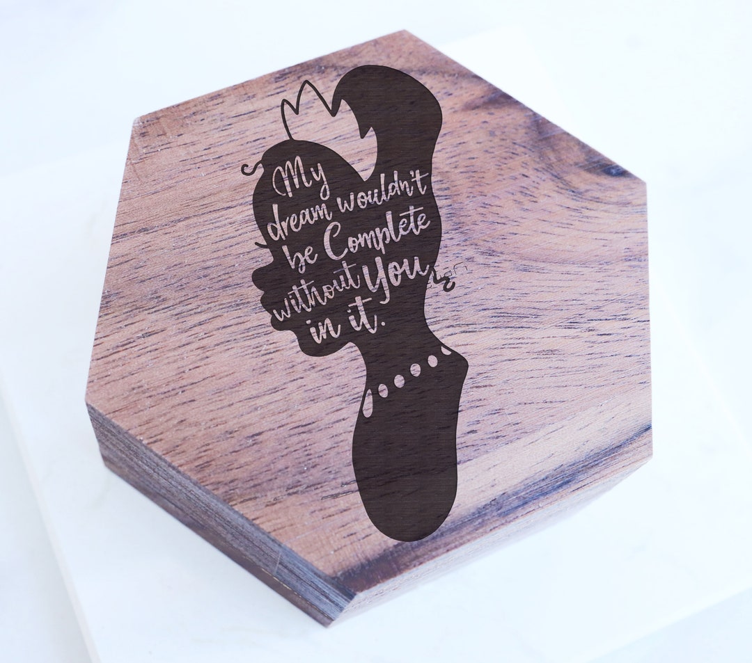 Princess and the Frog Wedding Ring Box, Disney Princess and Frog ...