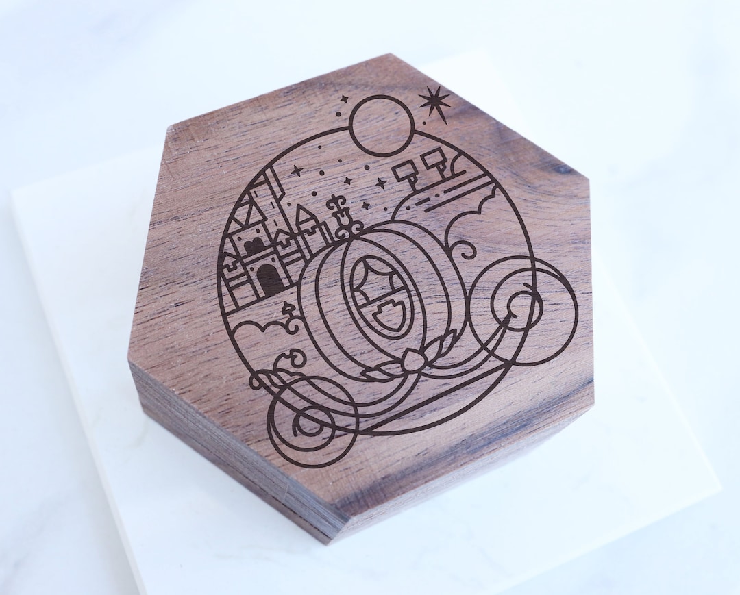 Disney Cinderella Princess Ring Box Disney Princess - Etsy