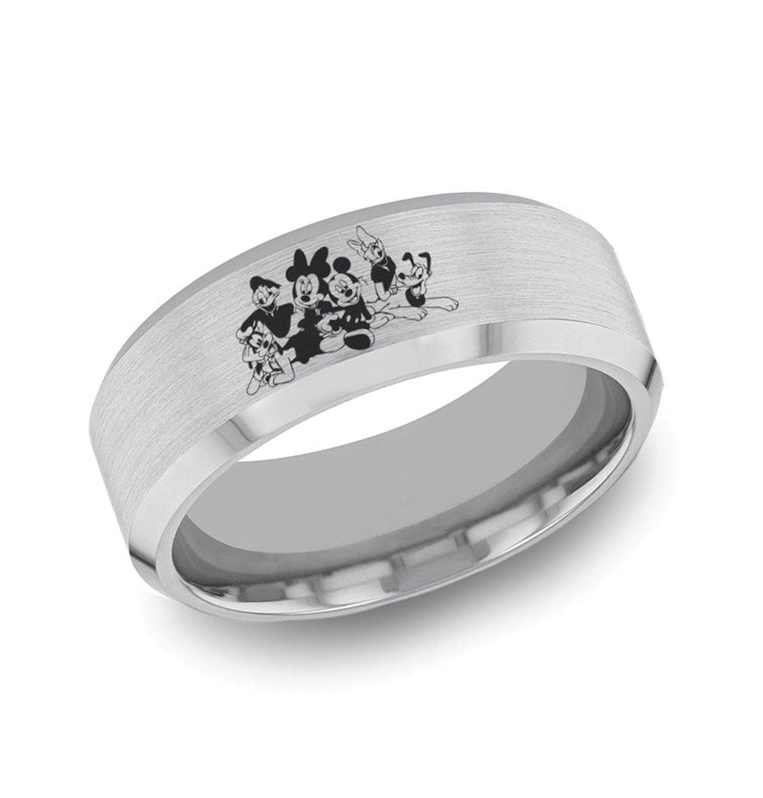 Disney Family Ring, Donald, Daphne, Goofy, Pluto, Disney Wedding Ring ...