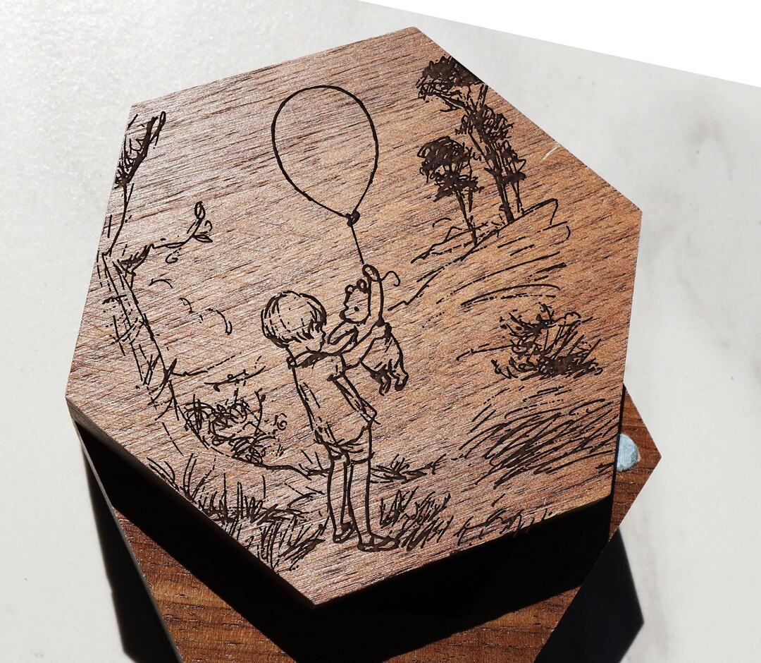 Winnie the Pooh and Christopher Wedding Ring Box, Disney Eeyore Box ...