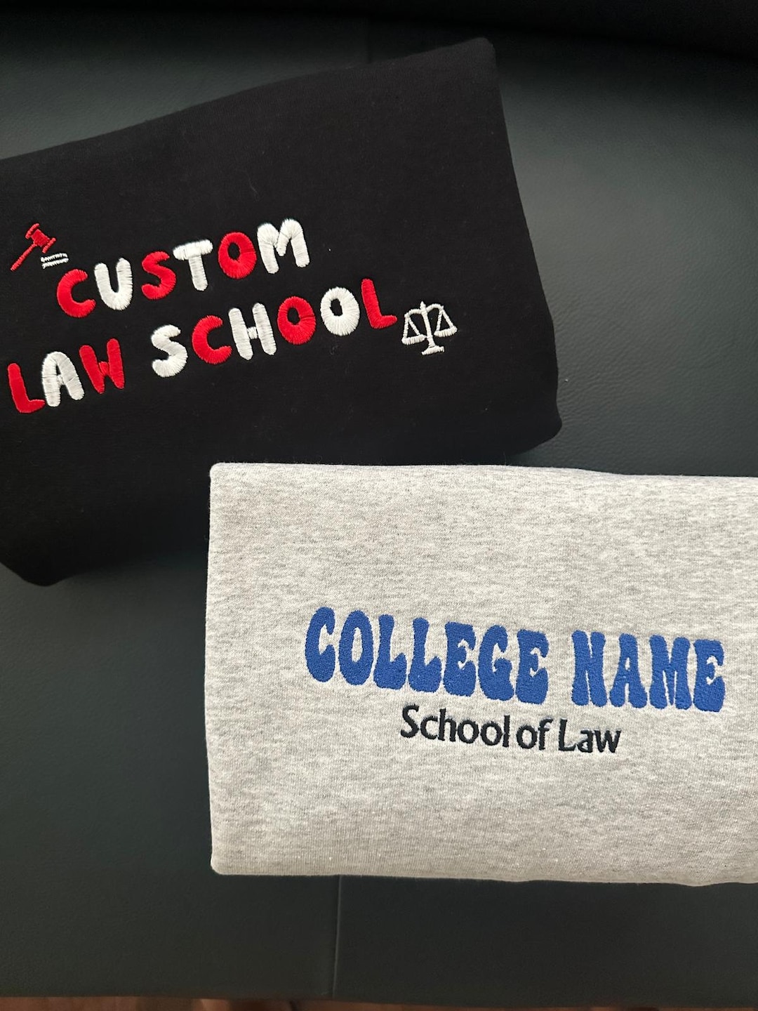 Customized School of Law Sweatshirt, Custom Law College Sweater ...
