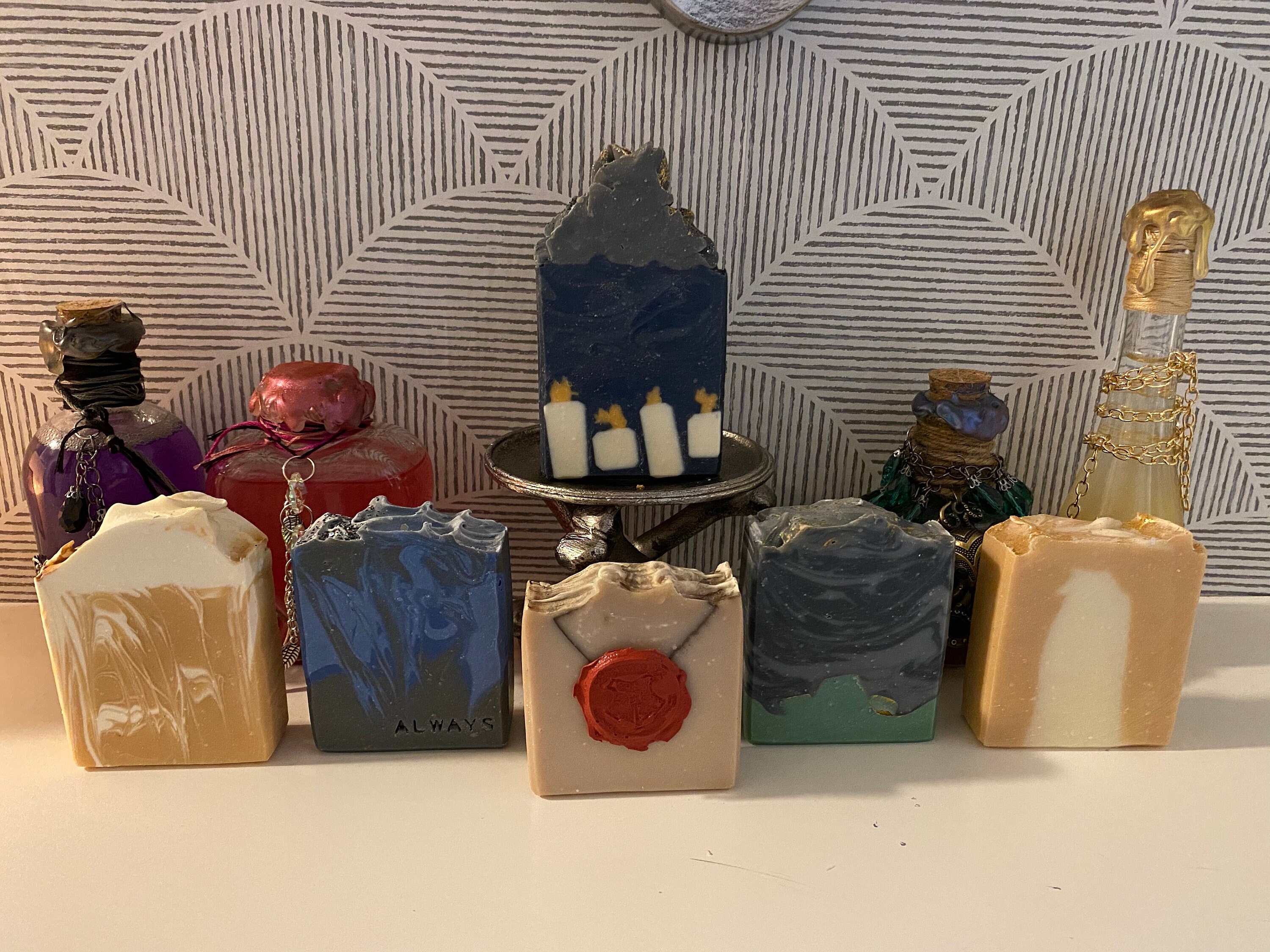 Felix Felicis Soap Cold Process Soap Green Clove and Aloe Wizard Soap ...